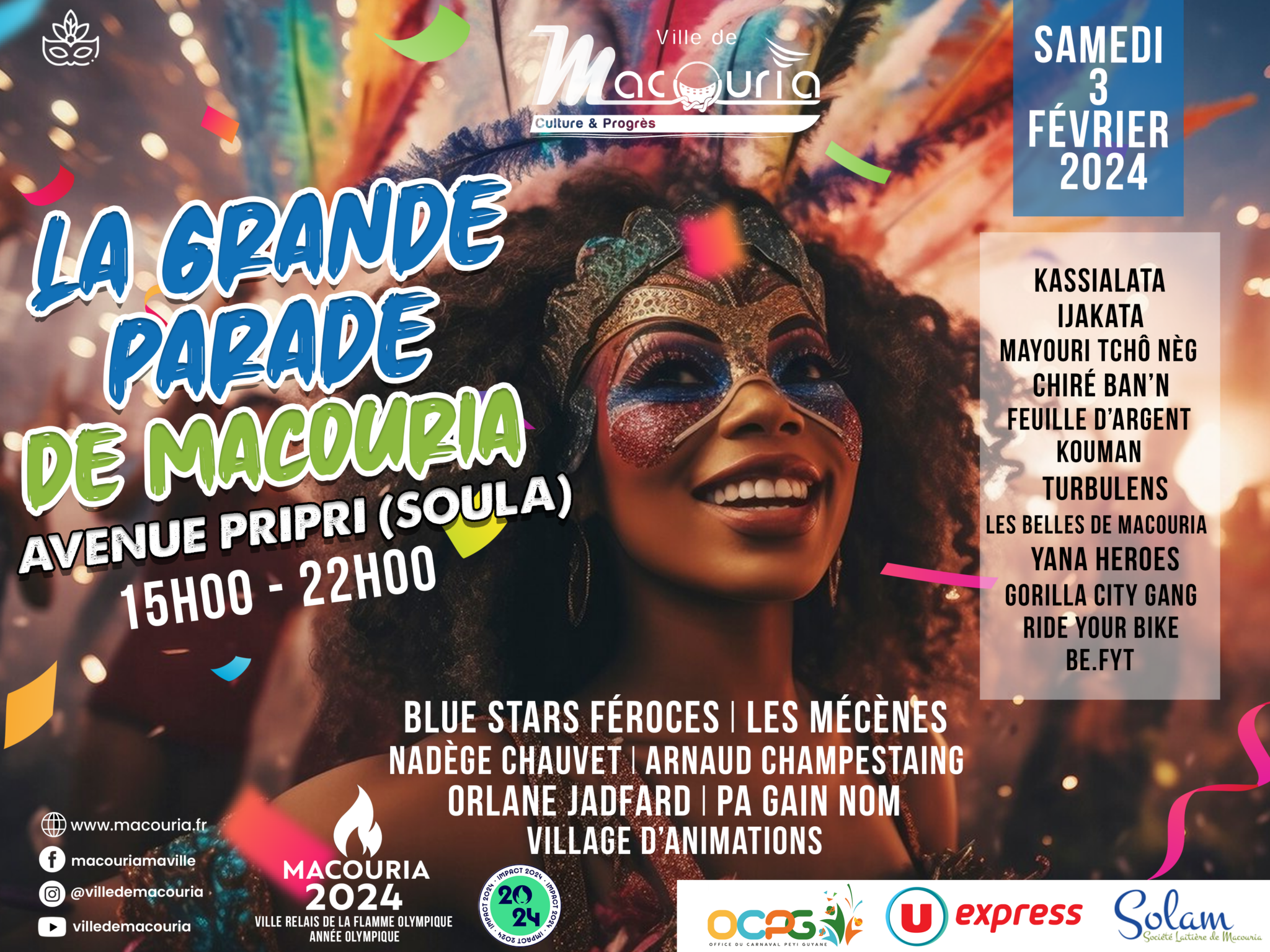 LA GRANDE PARADE DE MACOURIA 2024 – Macouria